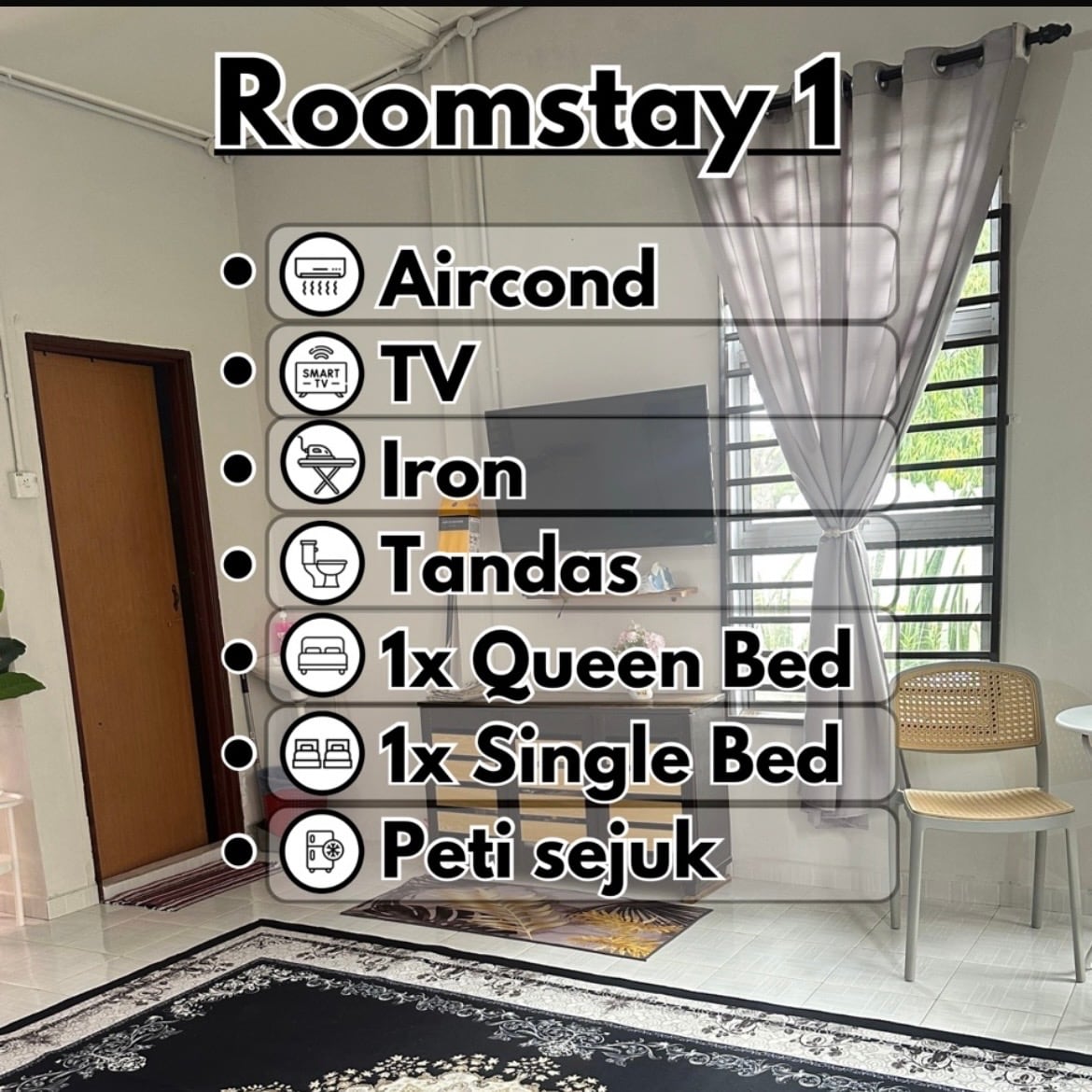 Roomstay Semarak 1 von abg BaD - Häuser zur Miete in Kuala Terengganu ...