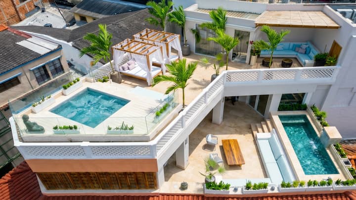 Iconic 11br Mansion With Pool & Jacuzzi - Cartagena