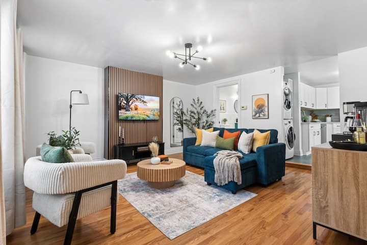 New Luxurious 2br/2ba | Mins To Nyc | Sleeps 8 - Jersey City, NJ