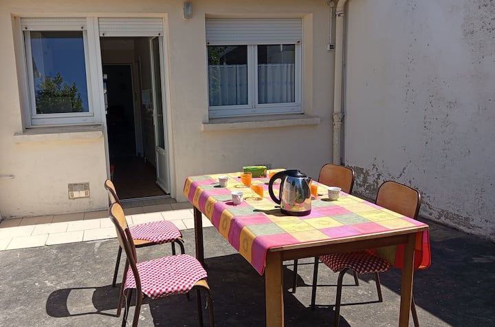 Maison Lumineuse Avec Jardin Proche Mer - Berck