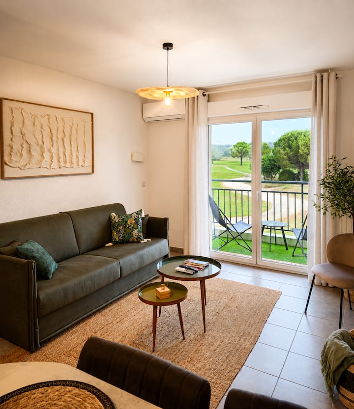 Entre Golf Et Piscine Appartement Climatisé - Juvignac