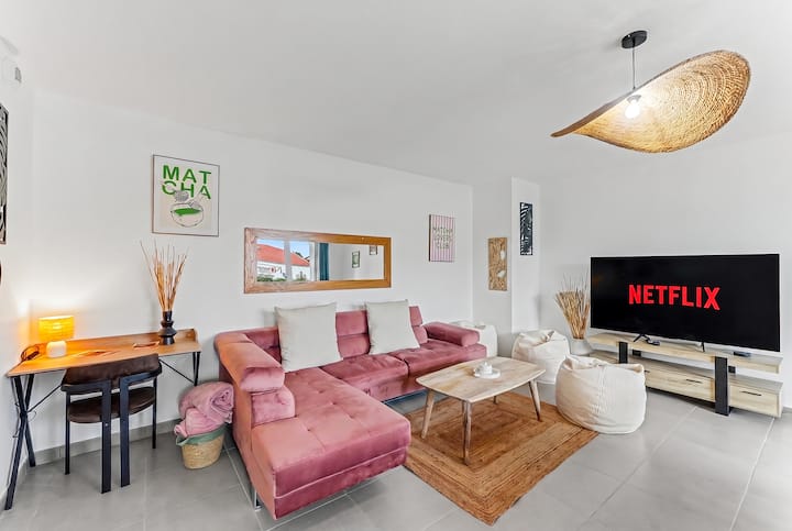 T4 Moderne • Terrasse • Parking • Muret - Muret