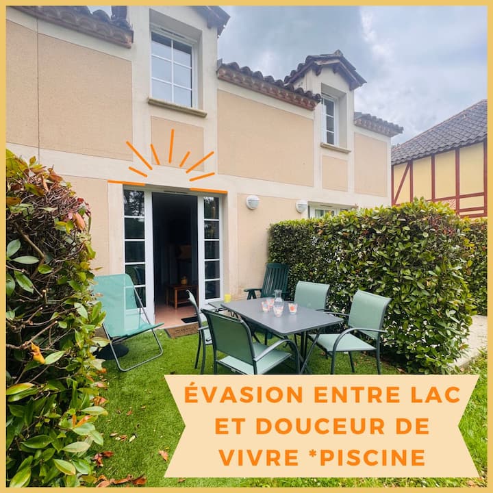 ÉVasion Lac & Douceur De Vivre *Piscine Chauffée - Monflanquin