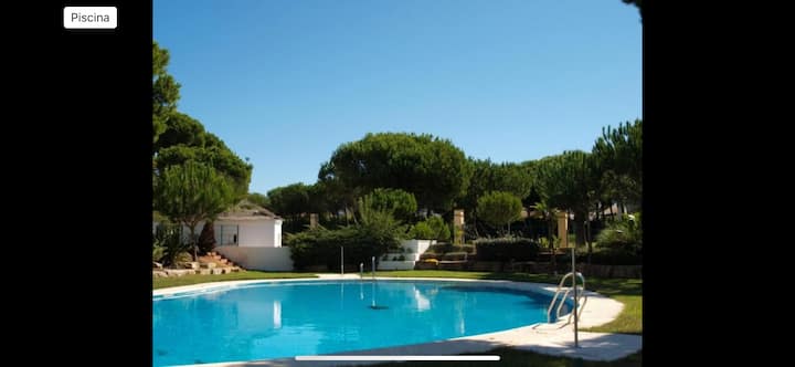 Acogedora Casa Con Piscina Y Golf - El Rompido