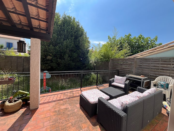 Maison Paisible Entre Mer, Vignoble, Lac Et Soleil - Montpellier