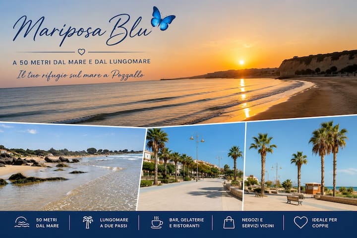 Bilocale Relax A Pozzallo - 1 Min Dalla Spiaggia - Pozzallo