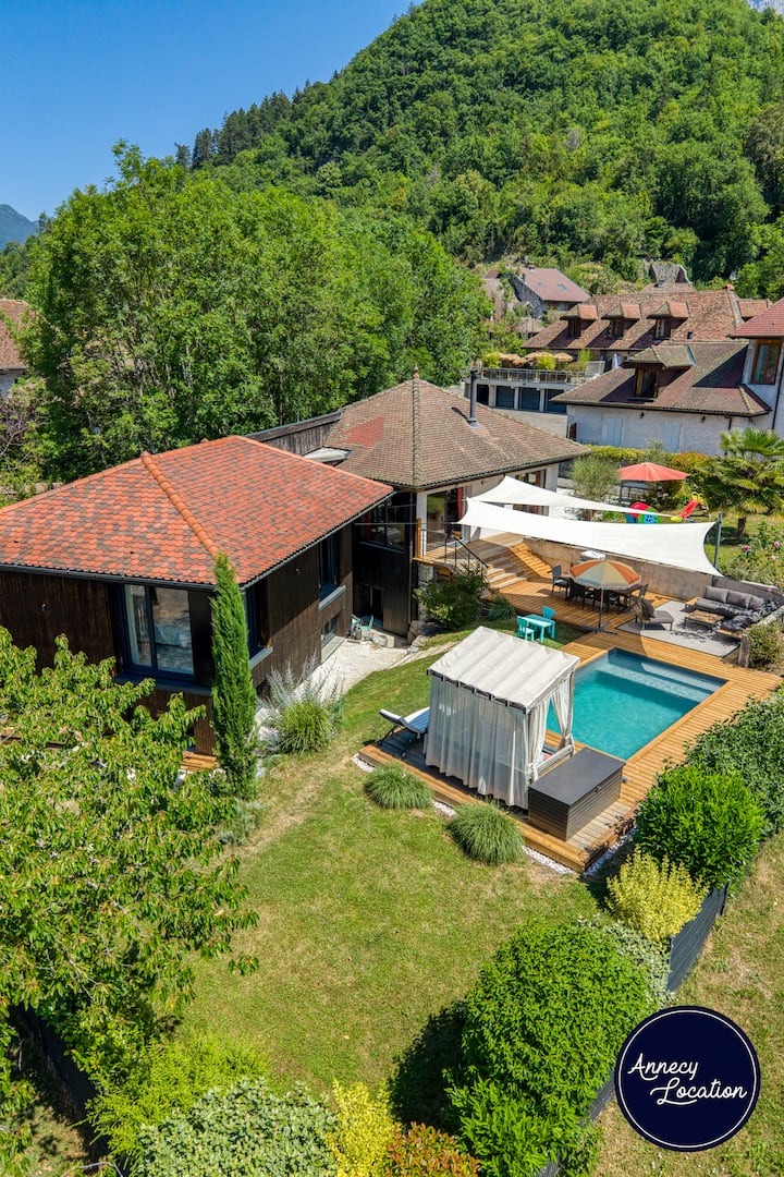 Villa Du Prieuré • Piscine Privée • Plage à Pied - Doussard