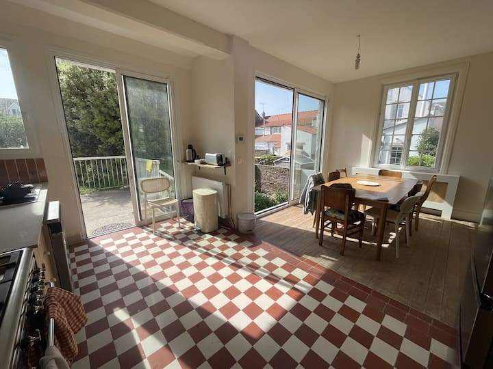 Grande Maison De Charme Familiale. - Le Touquet-Paris-Plage