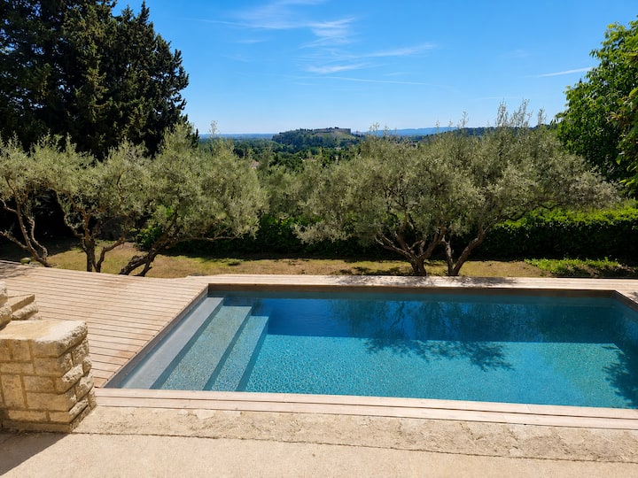 Suite Indépendante Avec Cour Privative Et Piscine - Villeneuve-lès-Avignon