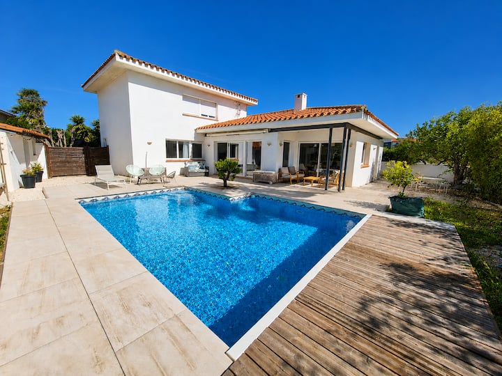 Villa Contemporaine, Piscine Privée, Proche Plage - Perpignan
