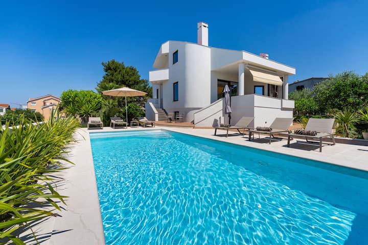 Seaview Villa Tia With Pool - Zadar