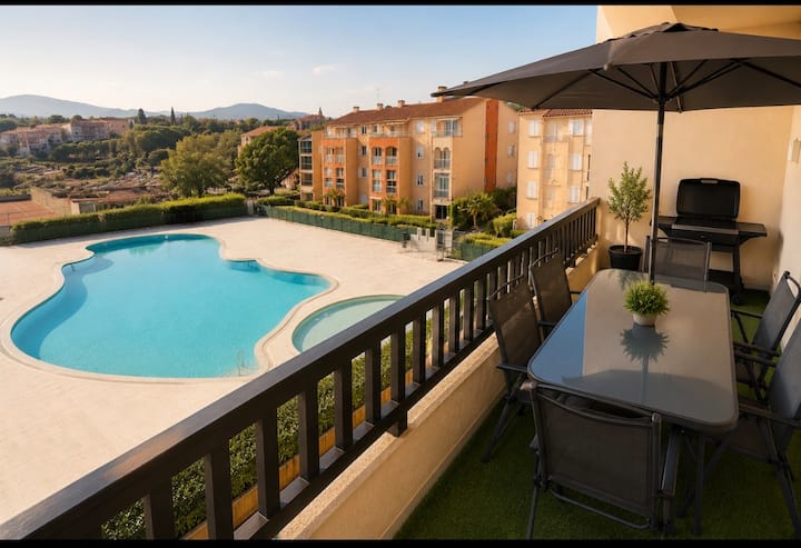 Lagon Bleu Fréjus – 6 Pers., Piscine Et Parking - Saint-Aygulf