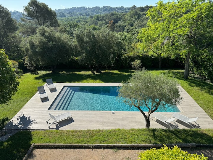 Charme, Authenticité, Calme + Piscine - Valbonne