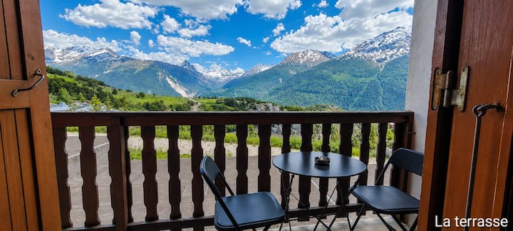 Studio 3 Personnes, Vue Magnifique Sur La Montagne - Aussois