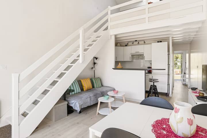 Maison 6 Personnes 2 Chambres Avec Jardin Et Parki - Soustons