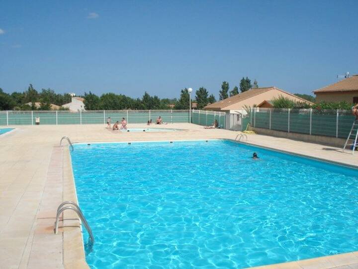 Pavillon Résidence Avec Piscine - 4 Pers. - Sauvian