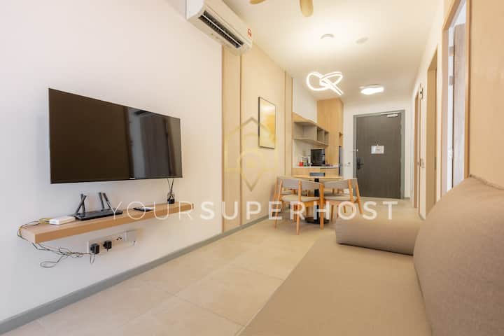 【New List-20%】cozy 2br Suites@22 Macalisterz - Penang