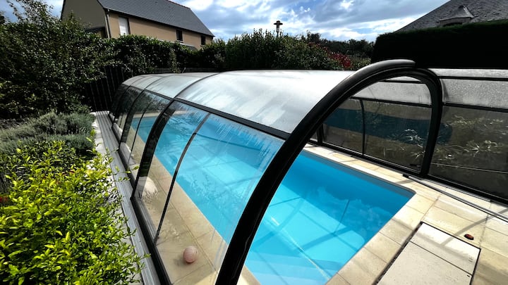 Saint-briac : Grande Maison Avec Piscine Couverte - Saint-Lunaire