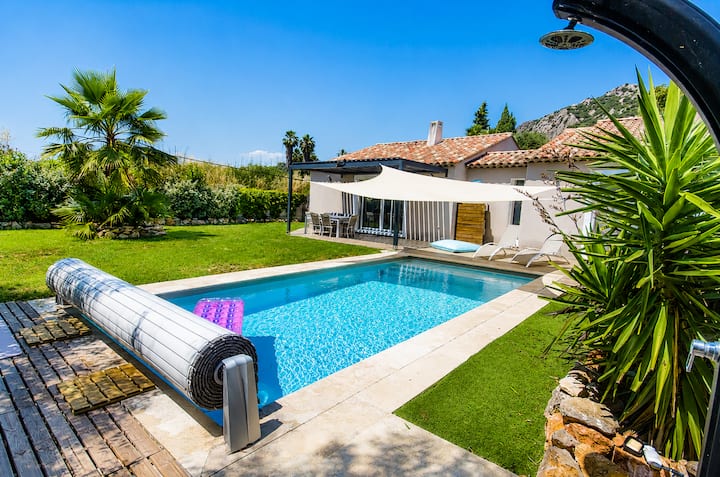 Superbe Villa Sécurisée Avec Piscine +3 Chambres - Hyères