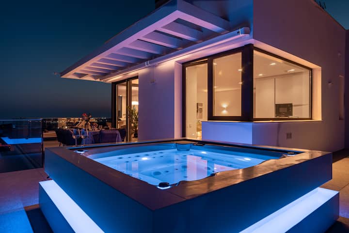 Almaré Infinity | Luxury Penthouse Seaview Jacuzzi - Espagne