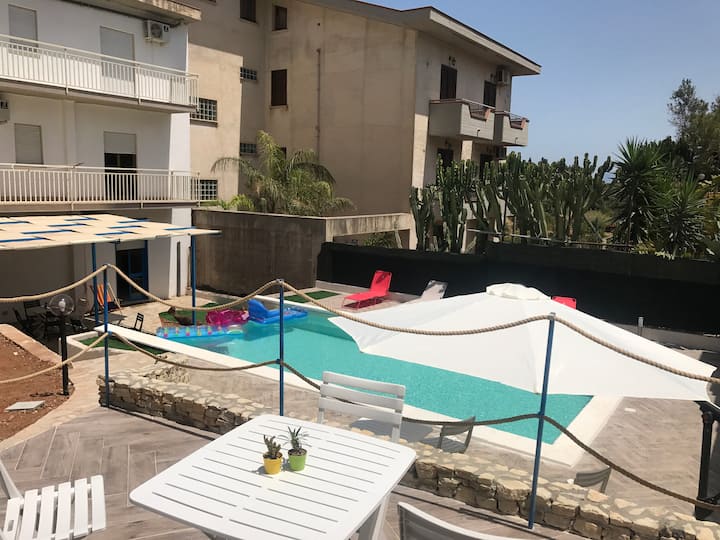 Appartamento Con Piscina - Scopello, Italy