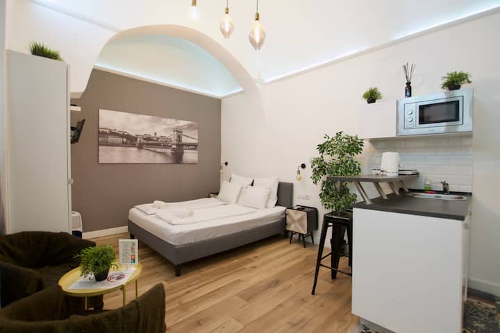 Studio Flat In City Center- Nagysándor J. Street - Budapeste