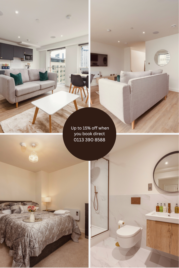 Stylish Modern 1br | Heart Of Leeds | 5* Location - Leeds