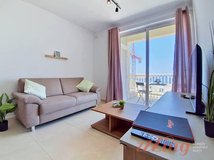 Modern 3br Flat · Balcony · St Paul's Bay - Malte