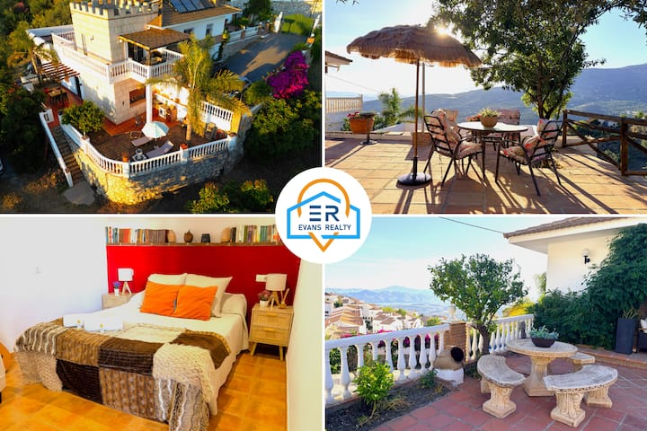 Evans Realty (Ck)- Tres Soles House+pool+views - Alcaucín