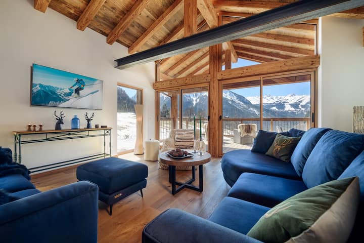 Chalet Dexception Sauna & Vue Courchevel - Champagny-en-Vanoise