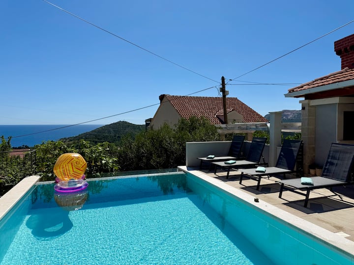 Villa Nedia - Private Pool & Stunning Sea View - Mlini