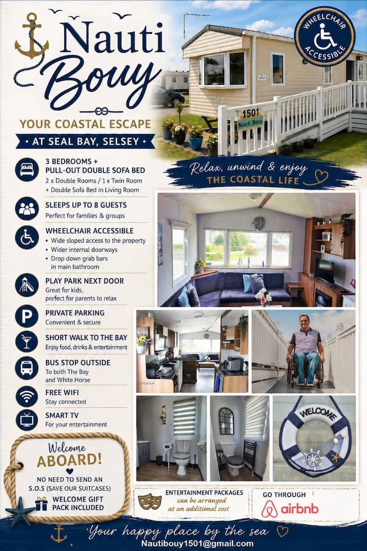 Nauti Buoy: Sleeps 8 
With Accessible Features - 