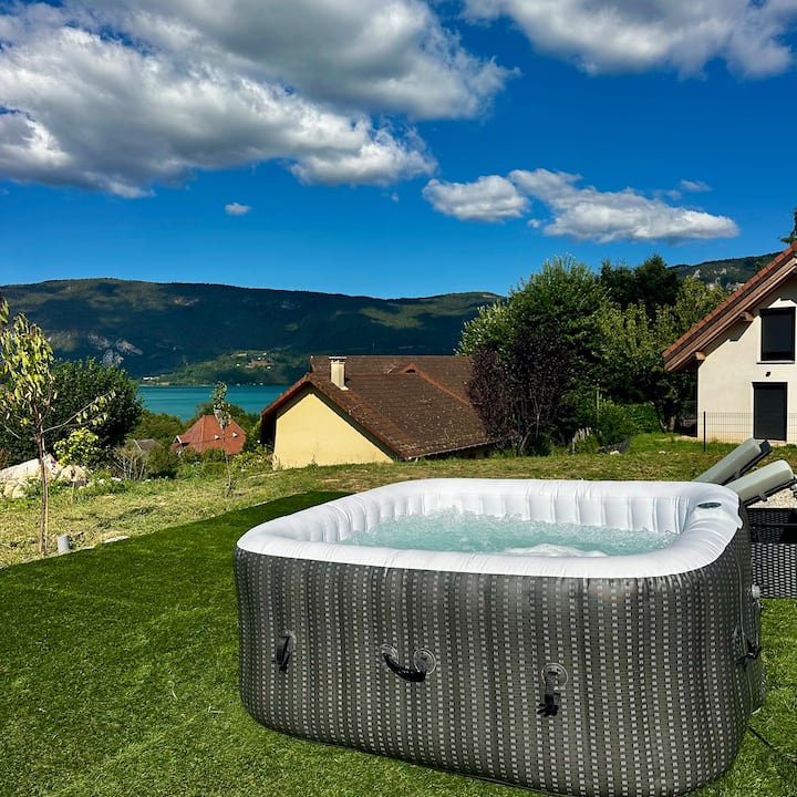 La Villa ÉVasionvue Sur Lacspajacuzzifitness - Lac d'Aiguebelette