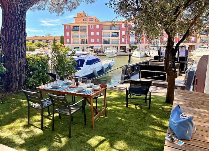 Appartement Rdc Climatisé Avec Internet - Port Gri - Grimaud