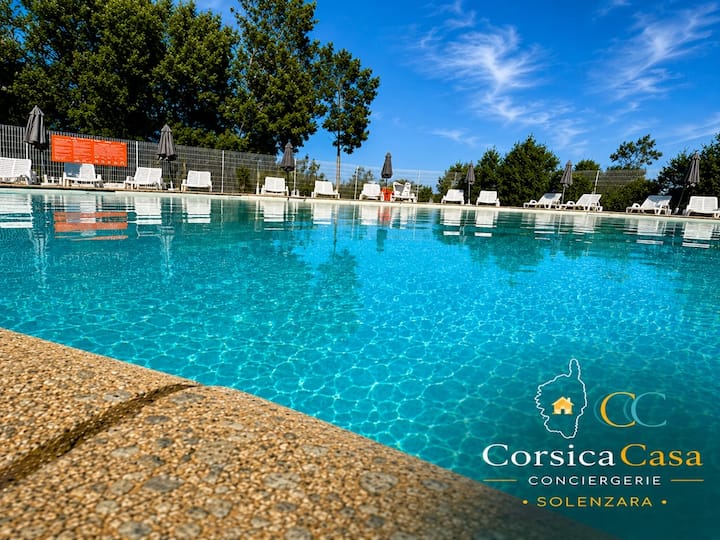 Mini Villa à Favone 6 Pers-piscine-plage à Pied - Solenzara