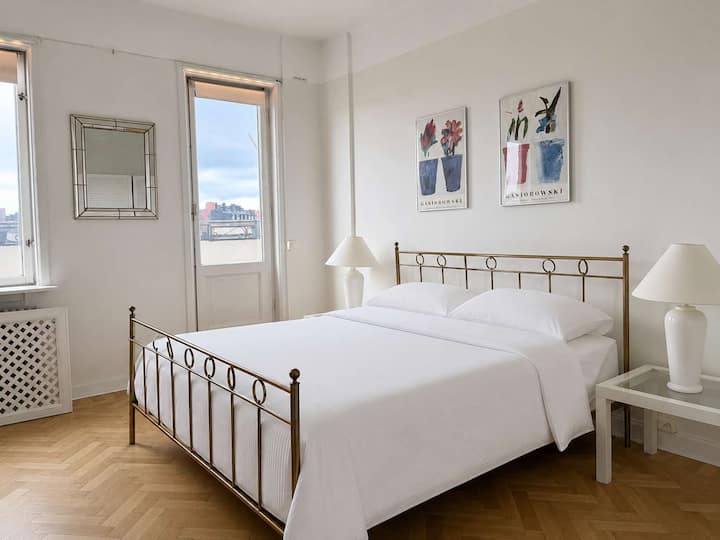 Top Floor Apt With Balcony On St Eriksplan - 스톡홀름