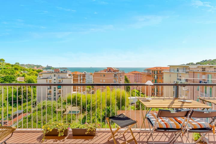 [Casa Azzurra] Terrace/seaview - Ameglia