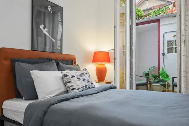 Modern Studio: Pet-friendly, Patio, Free Parking. - Argenteuil