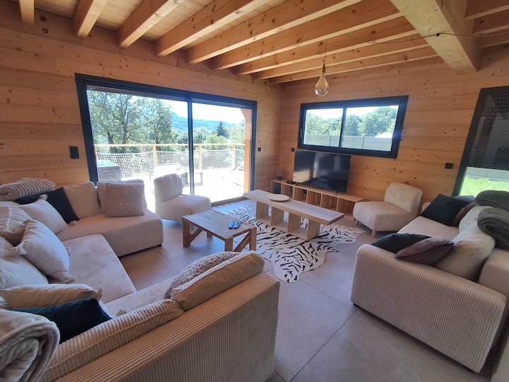 Chalet Premium 170m² Jusqu'à 12 Personnes. - Ancelle