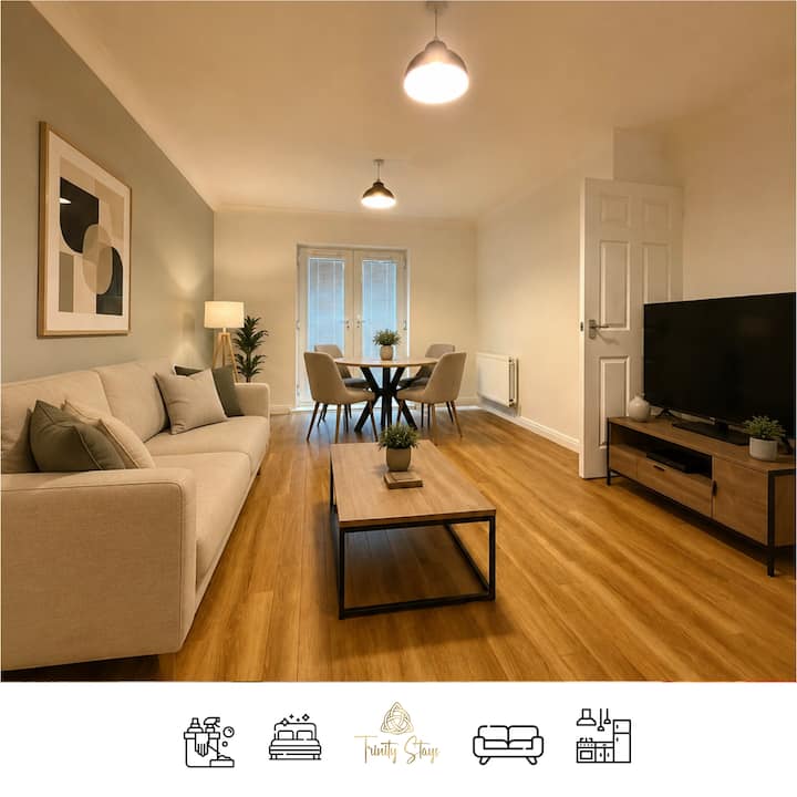 2 Bed I 2 Bath I Nearby Raf I Wi-fi I Parking - Newmarket