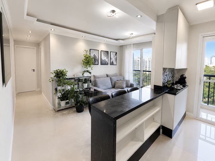 Morumbi | 2br •Gym •Pool •Home Office • Long Stays - Brazil