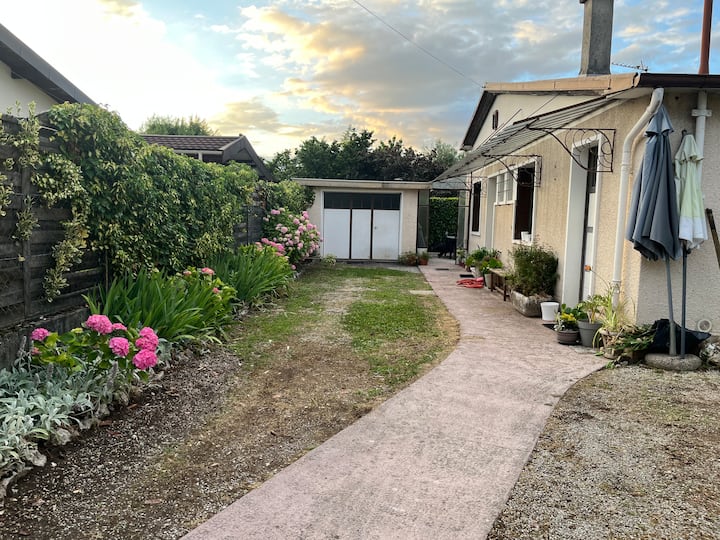 Maison Plain Pied Jardin Proche Lac - Aix-les-Bains