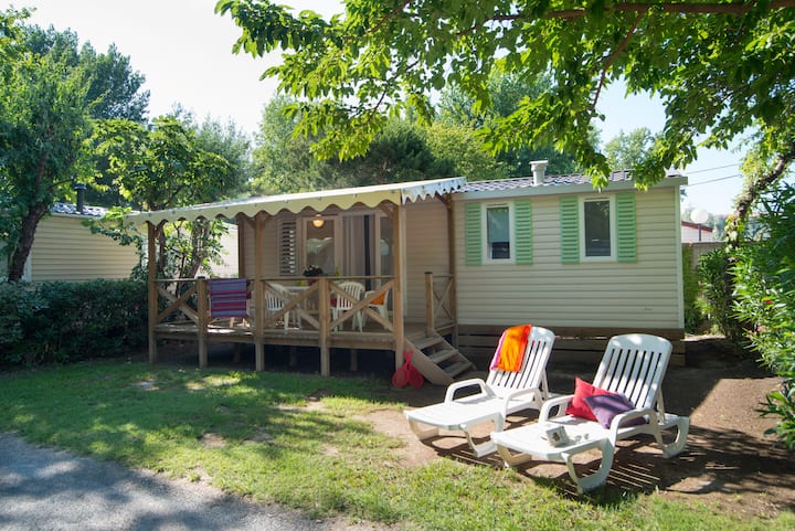 Mobil-home 3 Pièces 4/6 Personnes (4 Adultes + 2 E - Le Grau-du-Roi