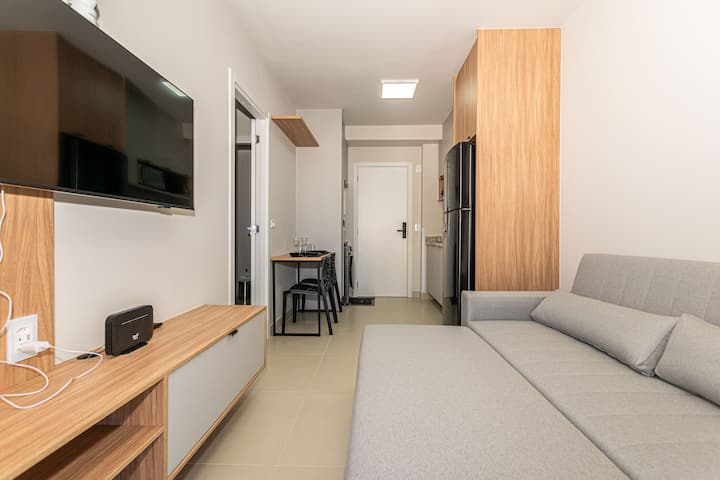 Studio 10º Andar〡garagem〡vista〡portaria 24h - Curitiba