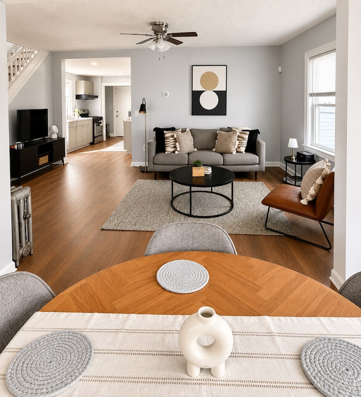 Modern 3br Home 15 Mins From Metlife & Nyc & Ewr - ニューアーク, NJ