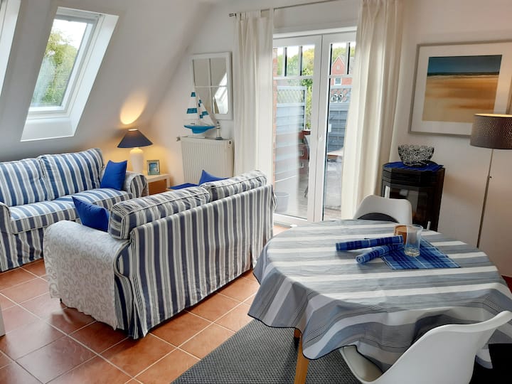 Helle Ferienwohnung Mit Dachterrasse In Strandnähe - Wyk auf Föhr