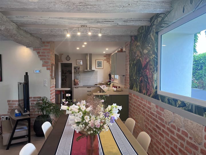La Toscane | Maison 10 Pers, Piscine, Tarn - France