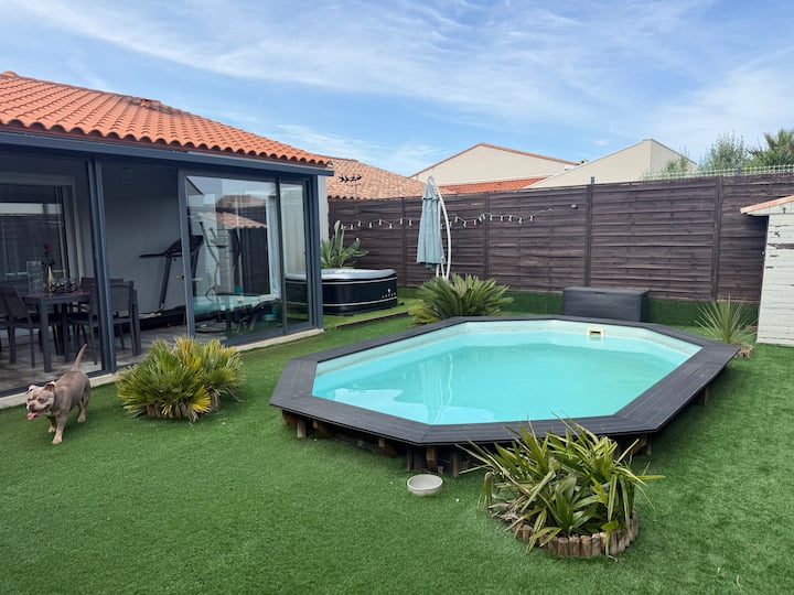 Villa De Charme Avec Piscine, Spa Et Jardin - Ille-sur-Têt