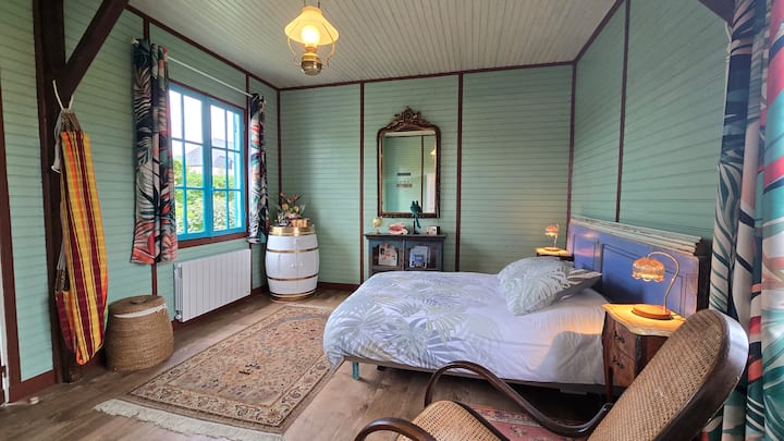 2 Maisons, Une Invitation Au Voyage, Jardin 800m2 - Cabourg