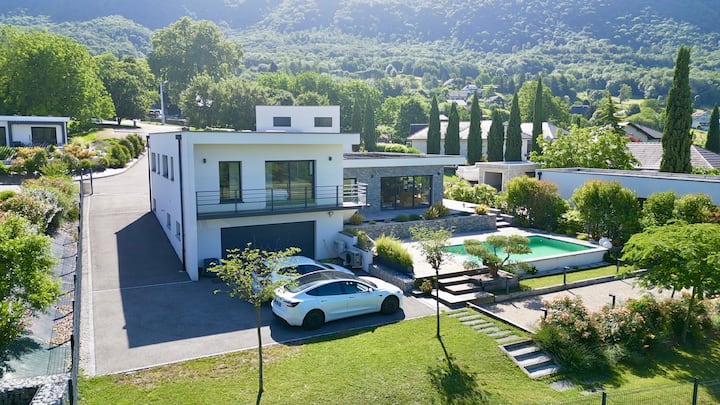 Villa ÉDen - Haut De Gamme - Piscine Et Sauna - Chambéry